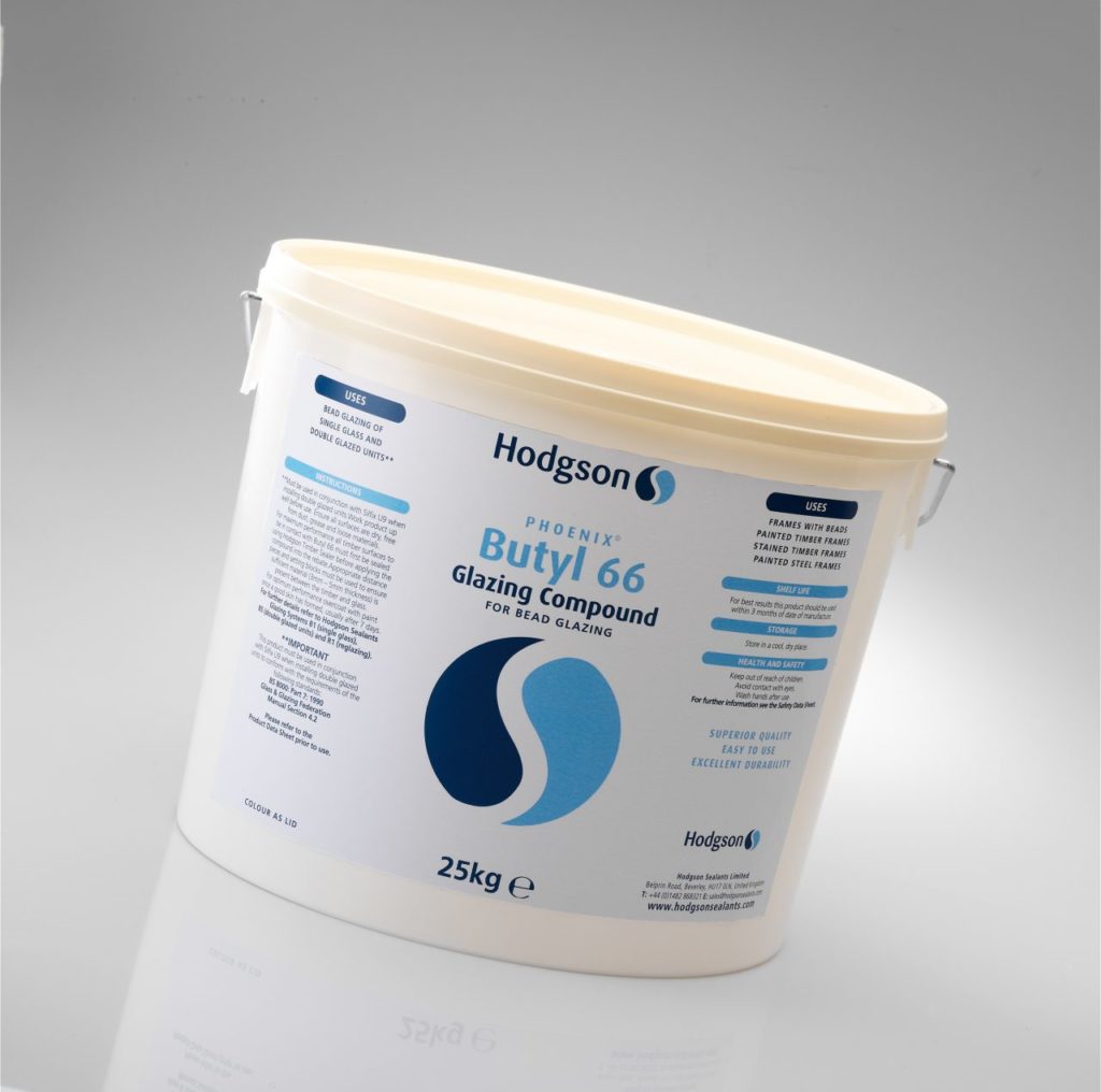 Butyl 66 Glazing Compound - Hodgson Sealants
